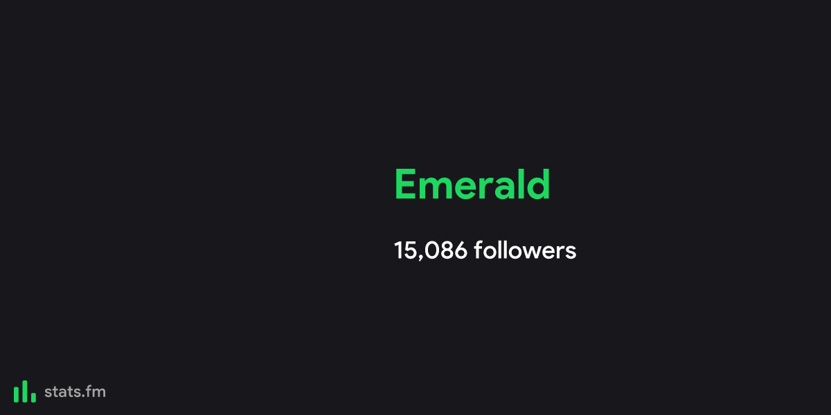 Emerald music, stats and more | stats.fm