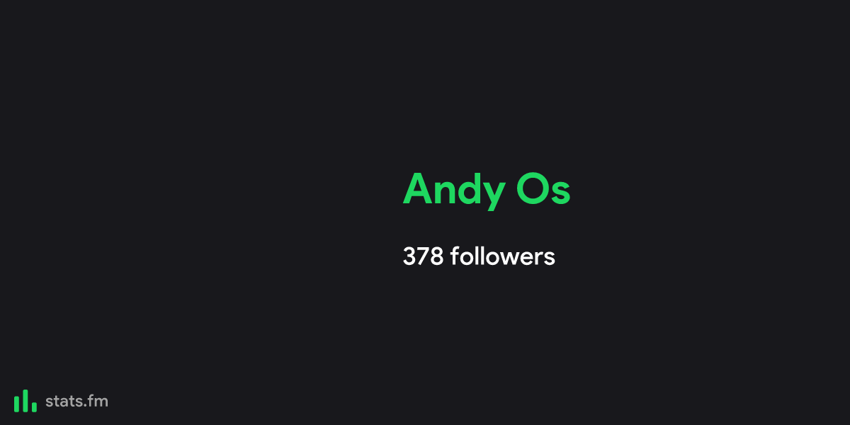 Andy Os music, stats and more | stats.fm