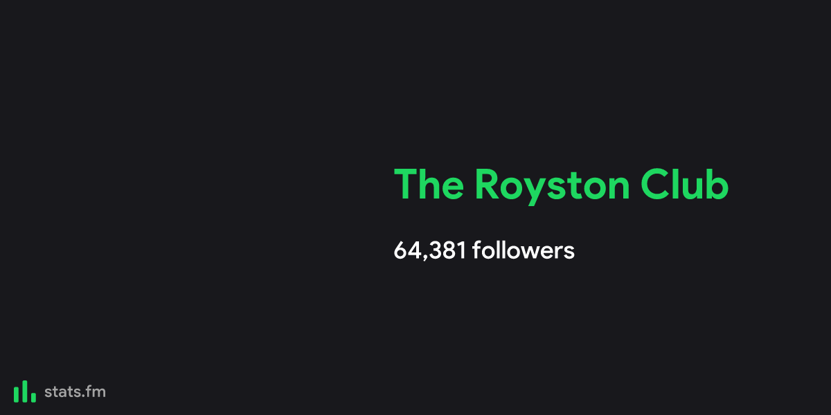 The Royston Club music, stats and more | stats.fm