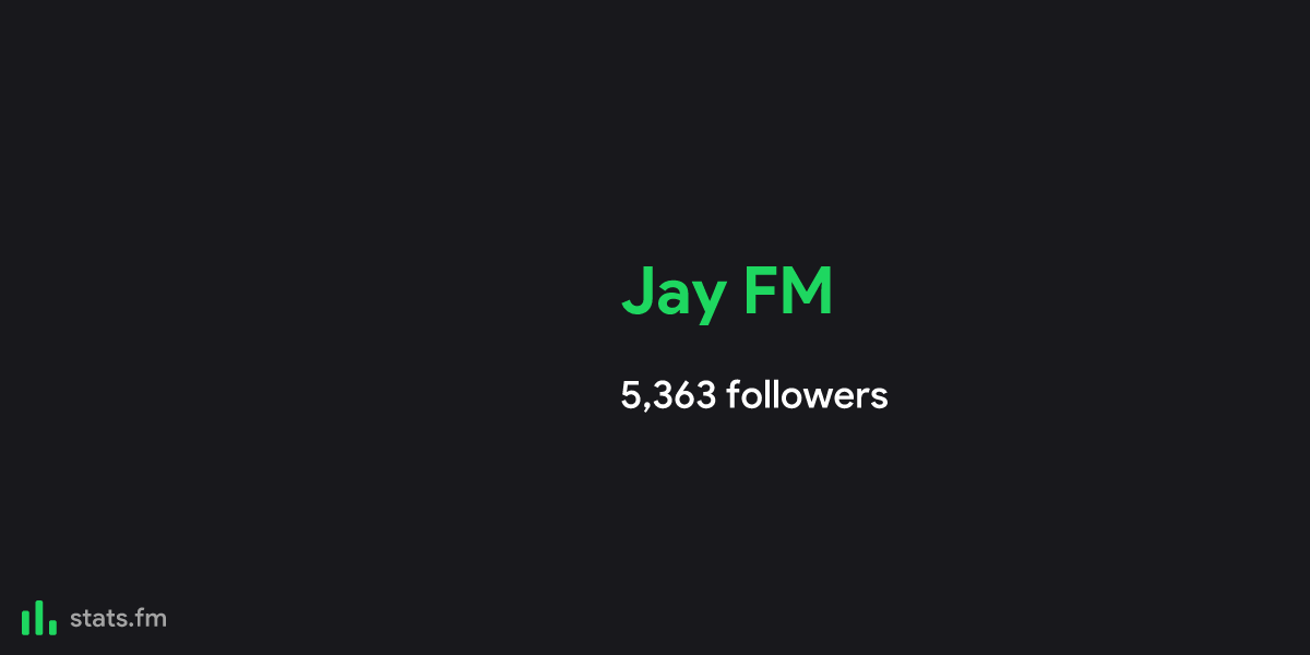 Jay FM music, stats and more | stats.fm