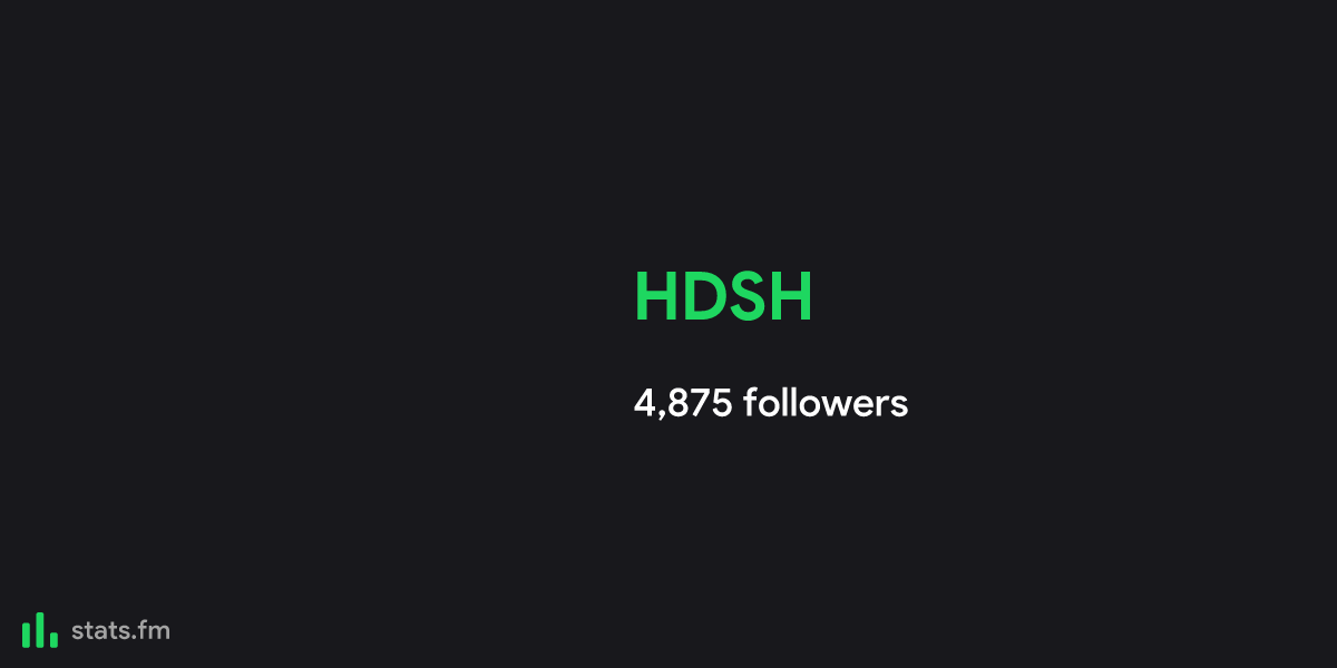 HDSH music, stats and more | stats.fm