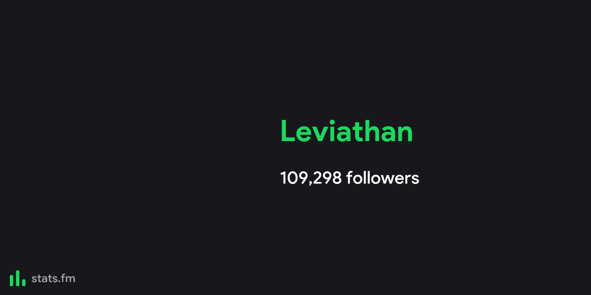 Leviathan music, stats and more | stats.fm