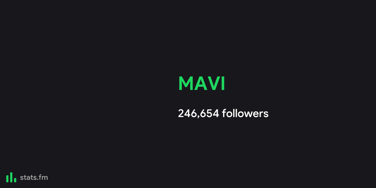 MAVI music, stats and more | stats.fm