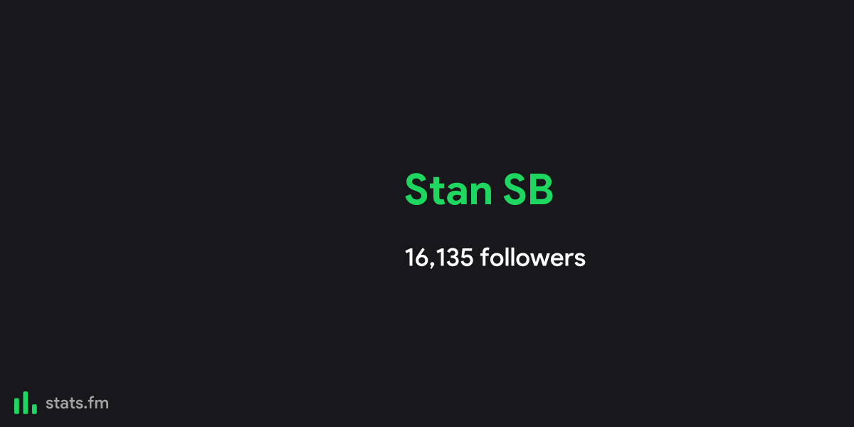 Stan SB music, stats and more | stats.fm