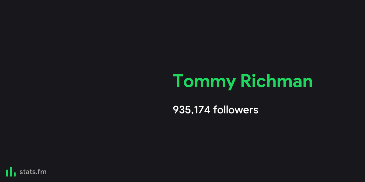 Tommy Richman music, stats and more | stats.fm