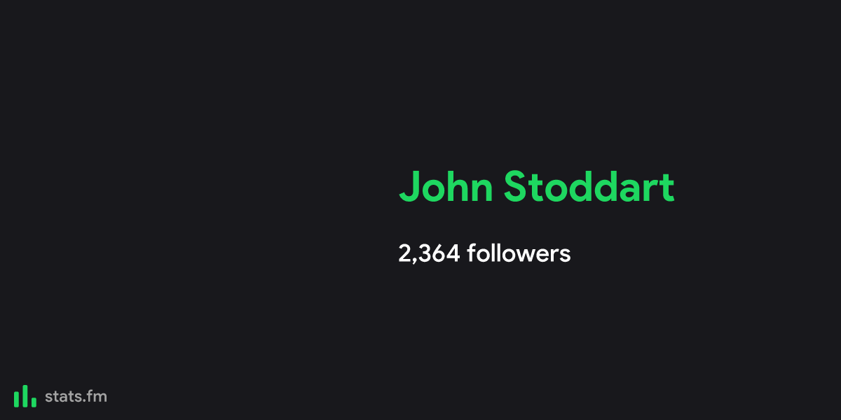John Stoddart music, stats and more | stats.fm