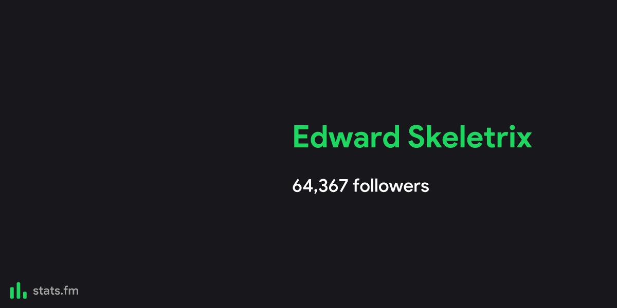 Edward Skeletrix music, stats and more | stats.fm