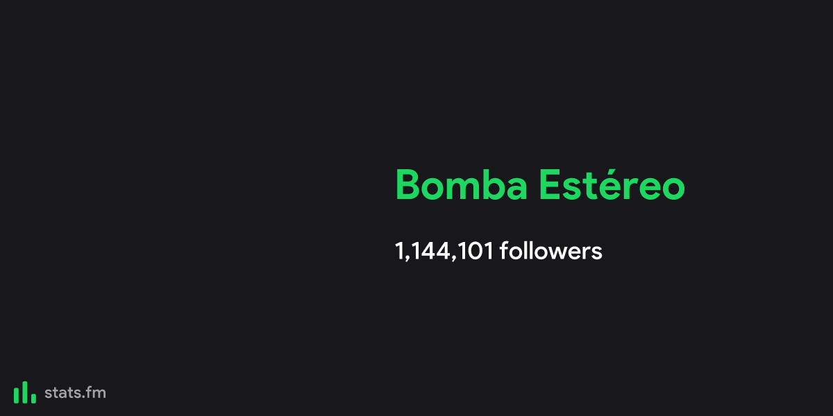 Bomba Estéreo music, stats and more | stats.fm