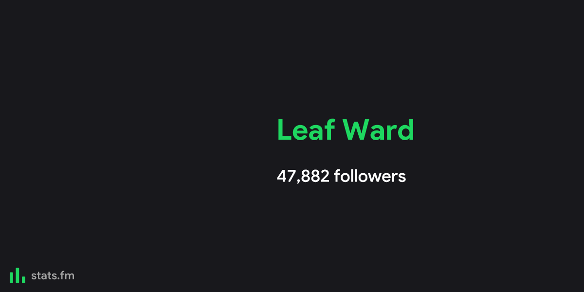 Leaf Ward music, stats and more | stats.fm