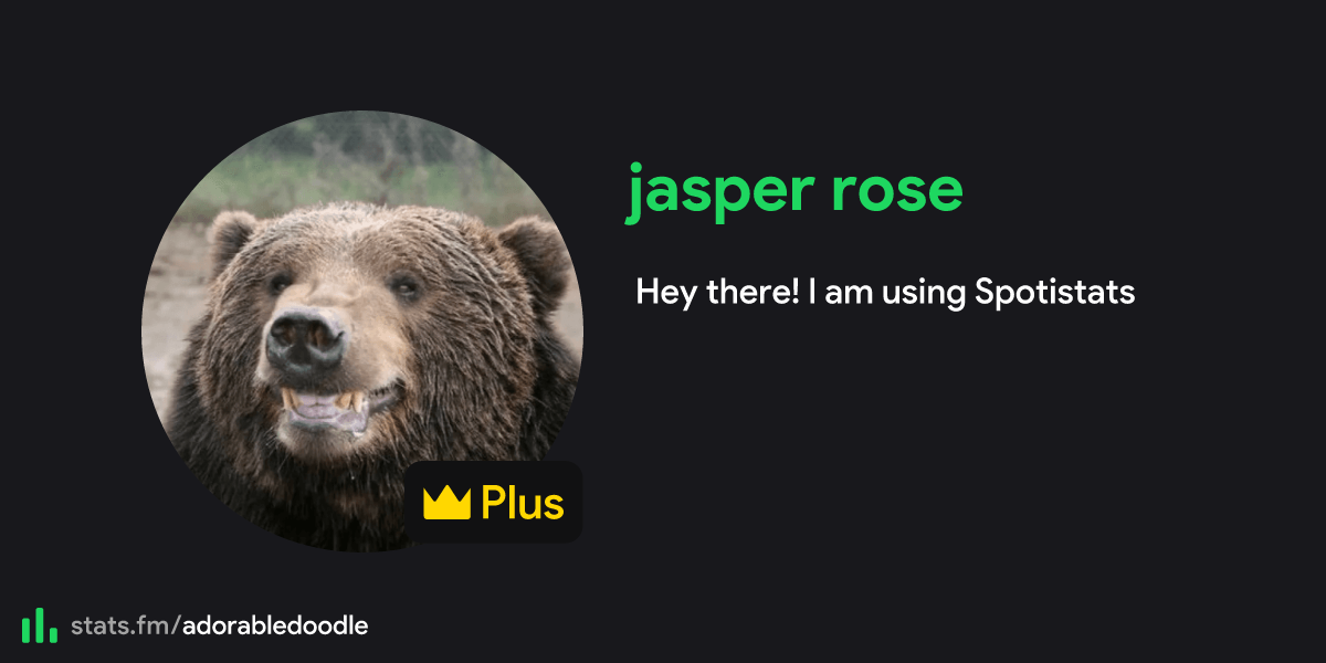 jasper rose's stats, streams and more | stats.fm
