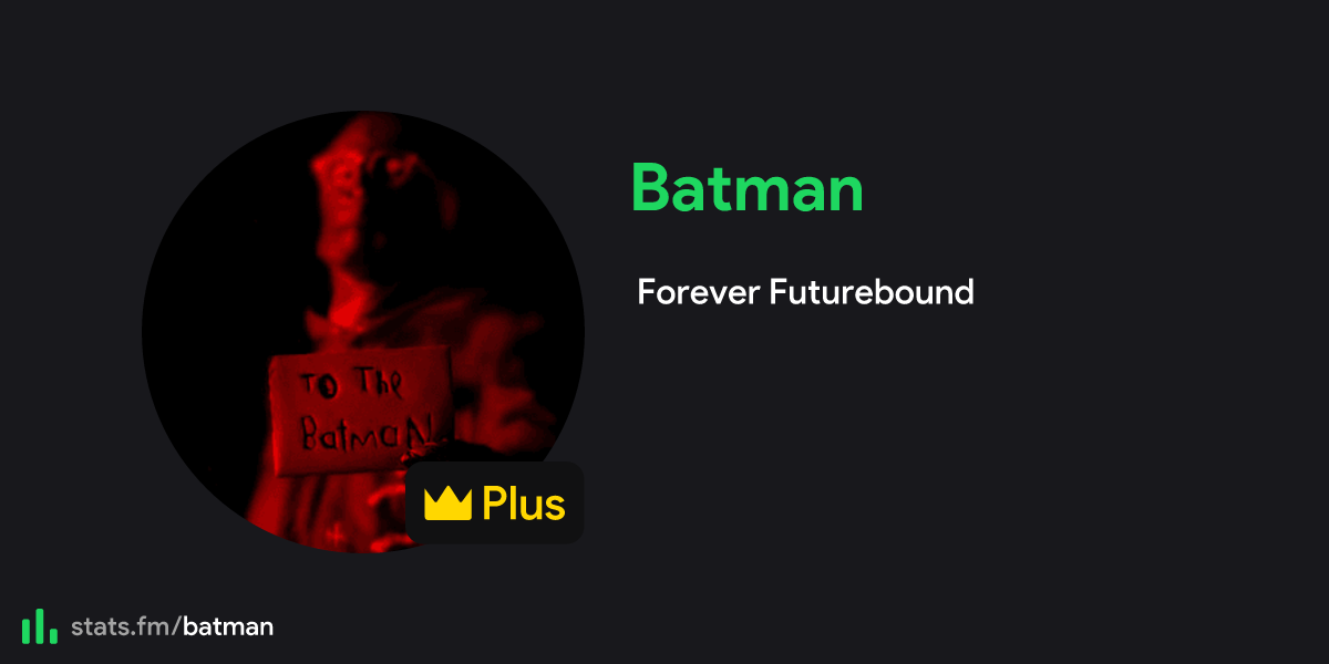Batman's stats, streams and more | stats.fm