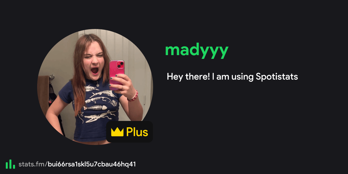 madyyy's stats, streams and more | stats.fm
