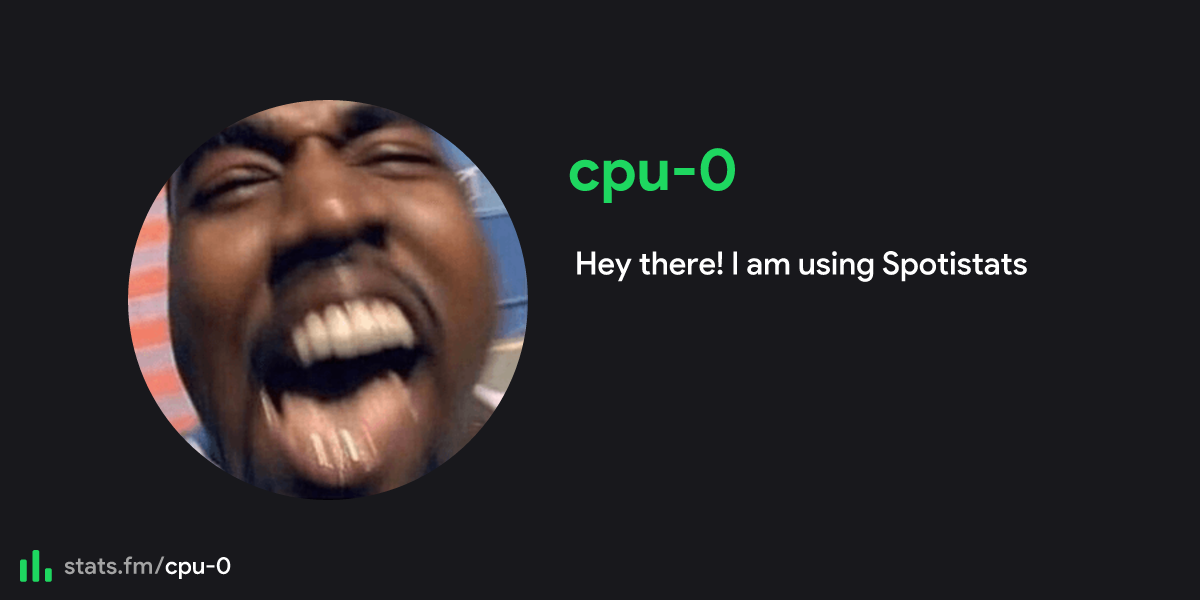 cpu-0's stats, streams and more | stats.fm