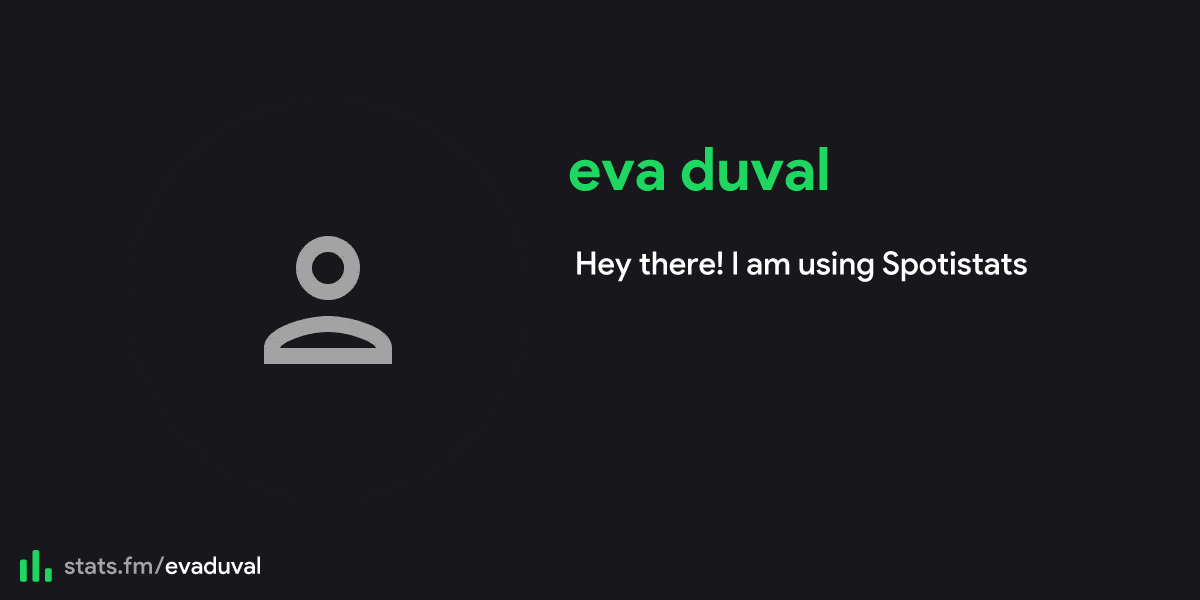 eva duval's stats, streams and more | stats.fm