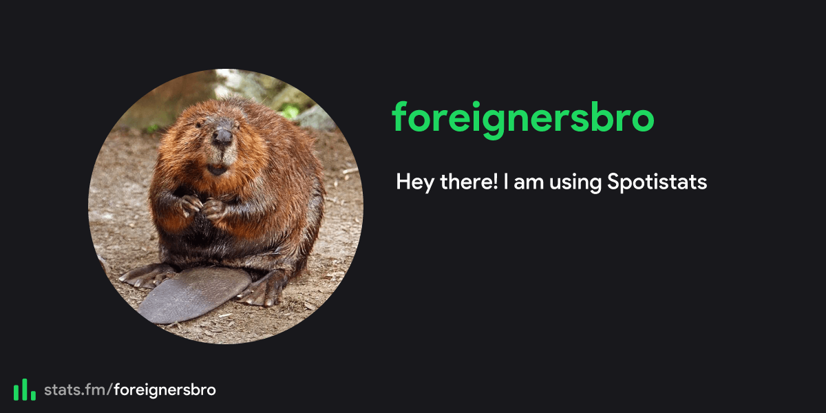 foreignersbro's stats, streams and more | stats.fm
