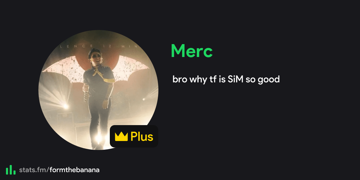 Merc's stats, streams and more | stats.fm