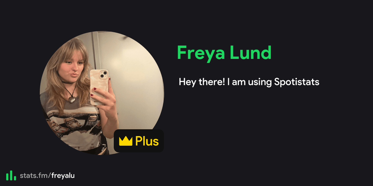 Freya Lund's stats, streams and more | stats.fm