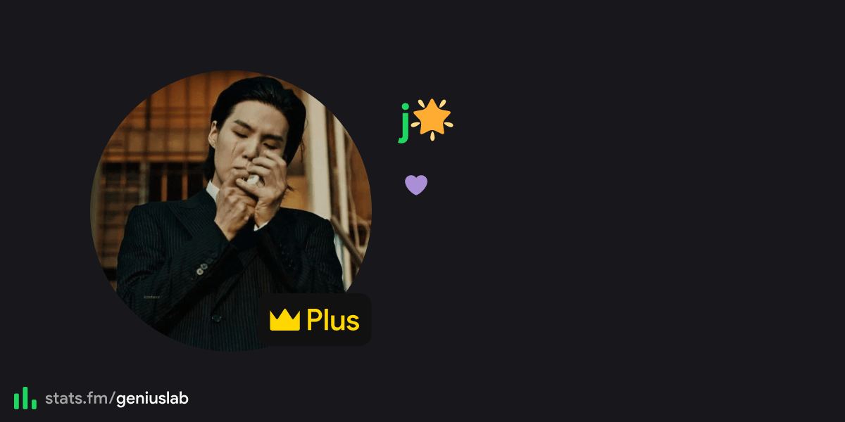 j🌟's stats, streams and more | stats.fm