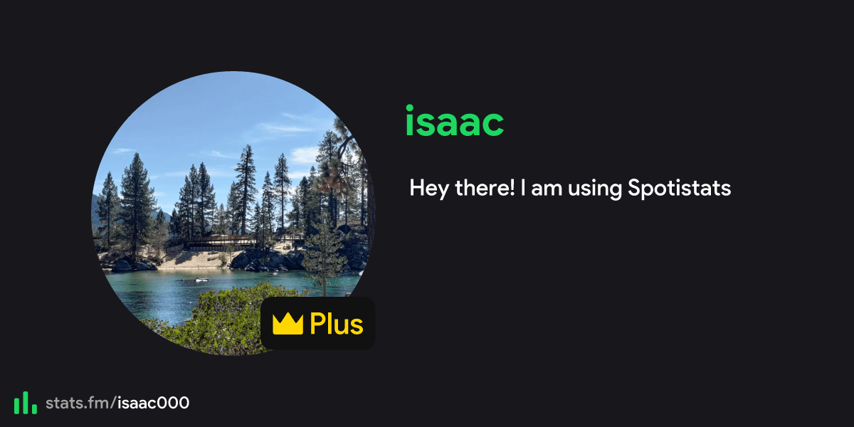 isaac's stats, streams and more | stats.fm