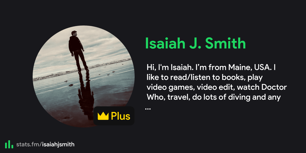 Isaiah J. Smith's stats, streams and more | stats.fm