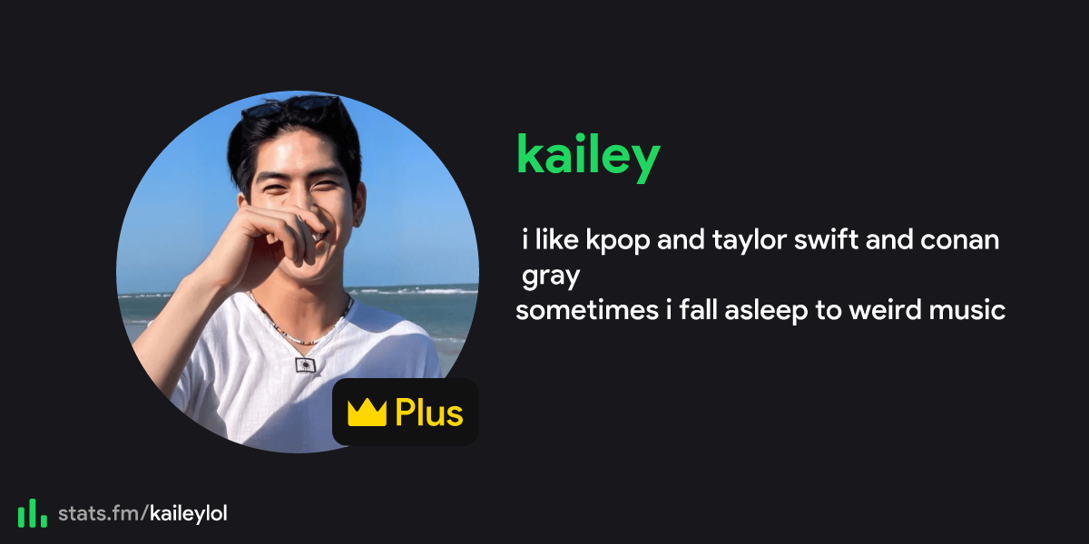 kailey's stats, streams and more | stats.fm
