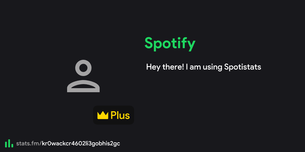 Spotify's stats, streams and more | stats.fm