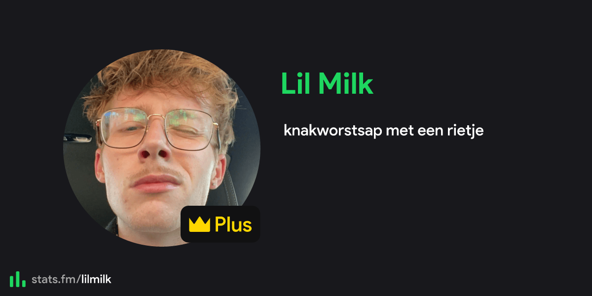 Lil Milk's stats, streams and more | stats.fm