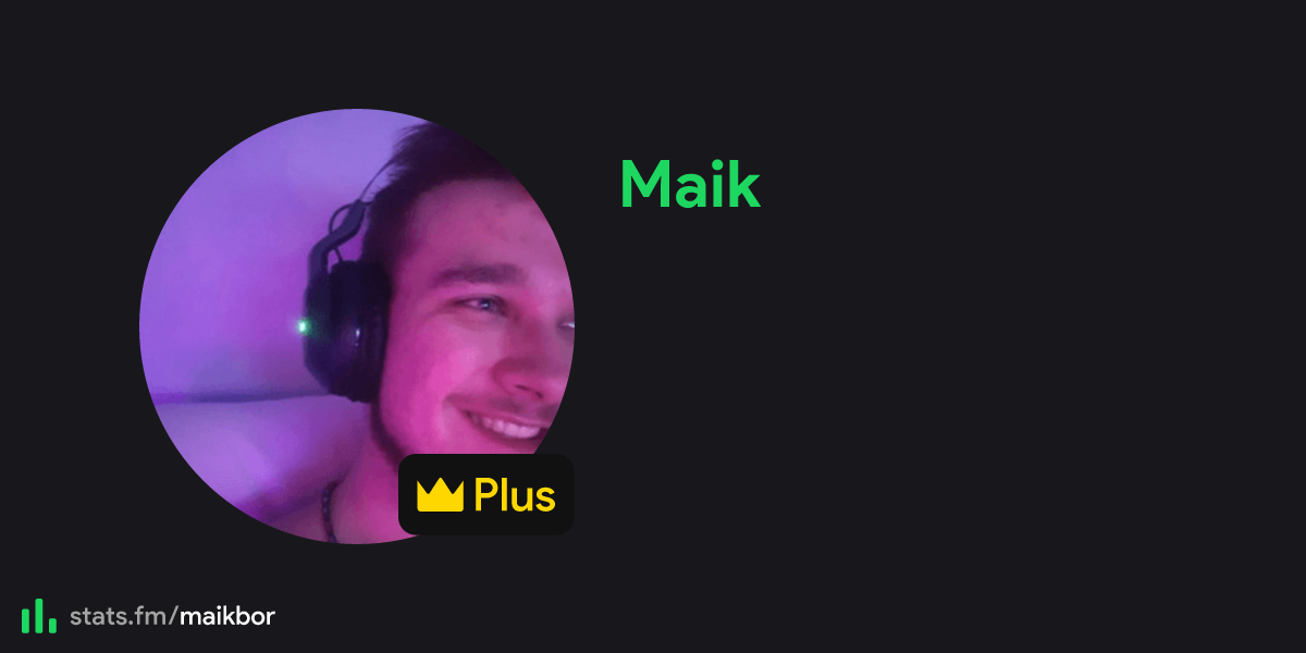 Maik's stats, streams and more | stats.fm