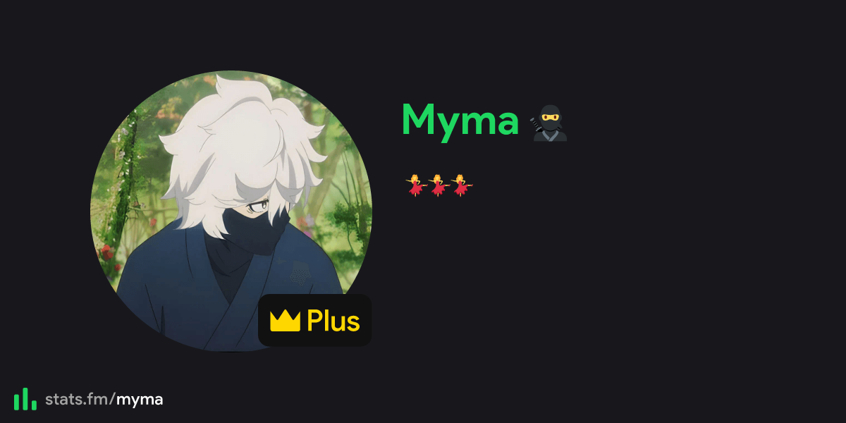 Myma 🥷's stats, streams and more | stats.fm