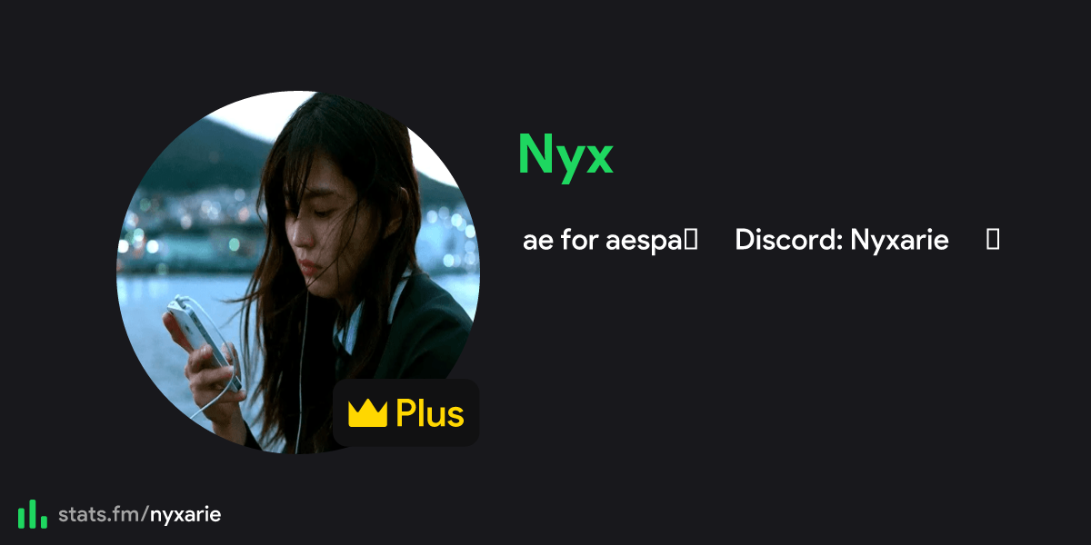 Nyx's stats, streams and more | stats.fm