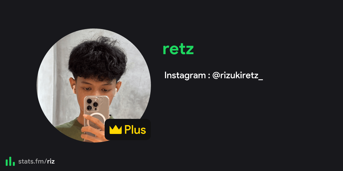retz's stats, streams and more | stats.fm