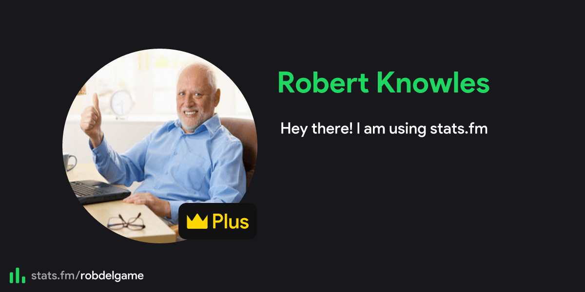 Robert Knowles' stats, streams and more | stats.fm