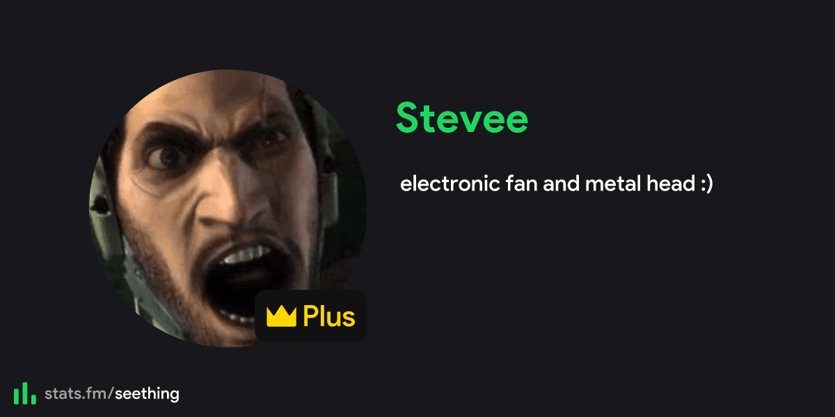 Stevee's stats, streams and more | stats.fm