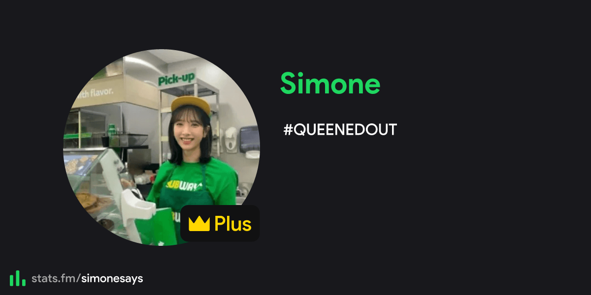 Simone's stats, streams and more | stats.fm
