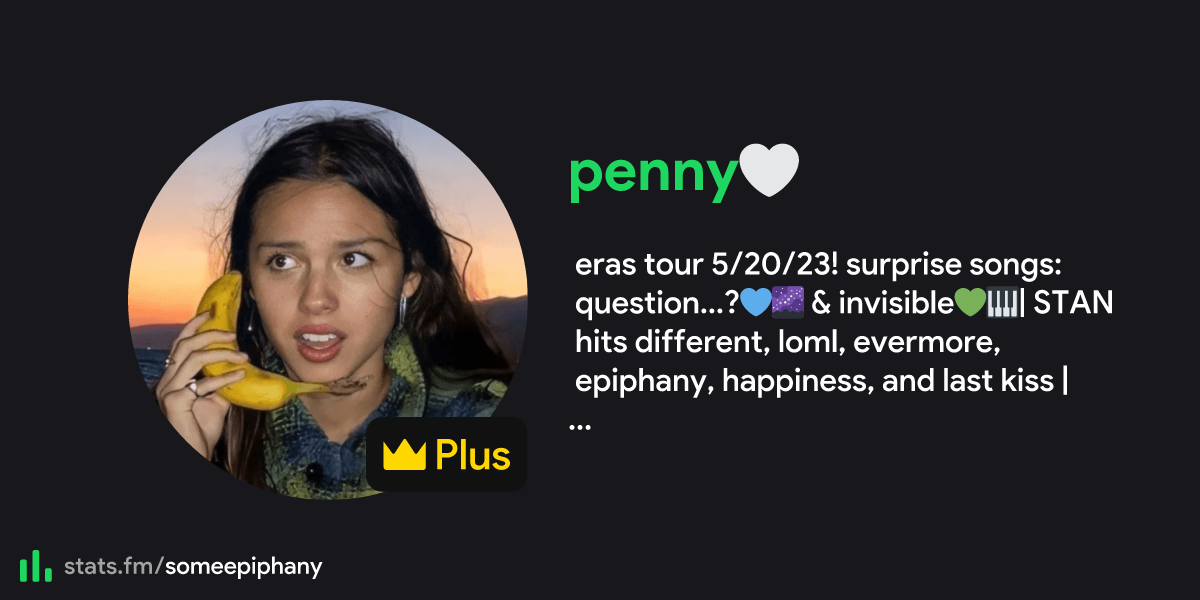 penny🤍's stats, streams and more | stats.fm