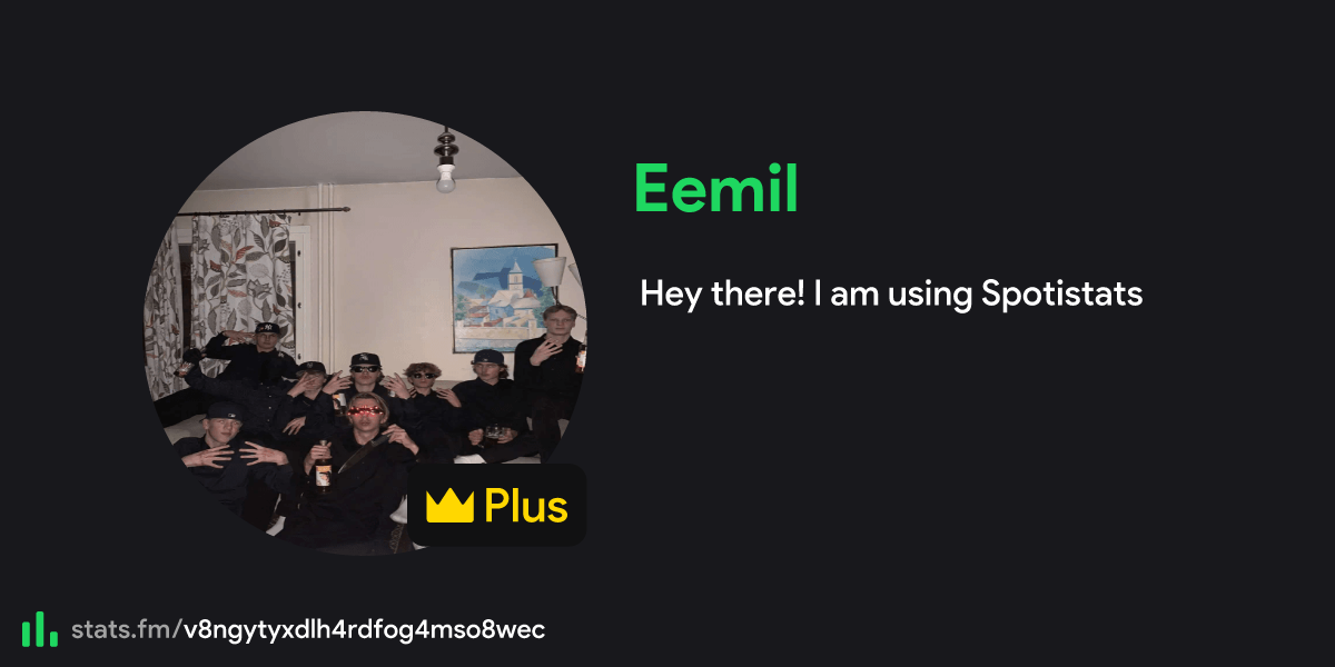 Eemil's stats, streams and more | stats.fm