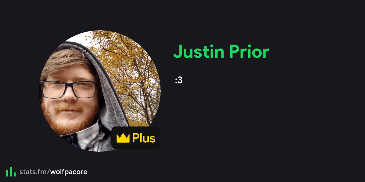 Justin Prior's stats, streams and more | stats.fm